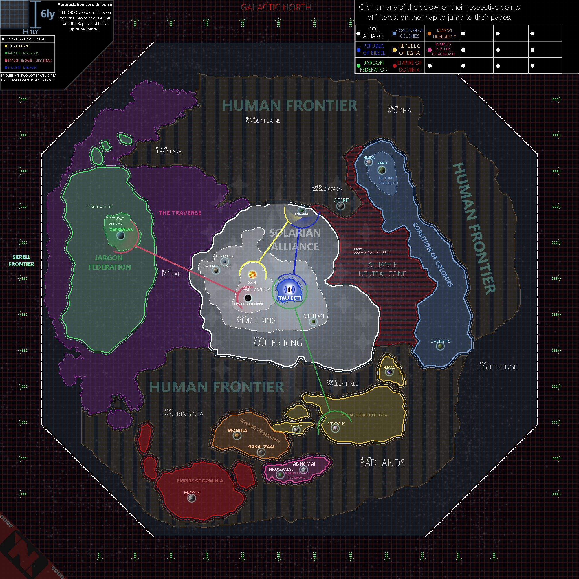 Federation Star Map STELLAR CARTOGRAPHY UFP MAIN CORE